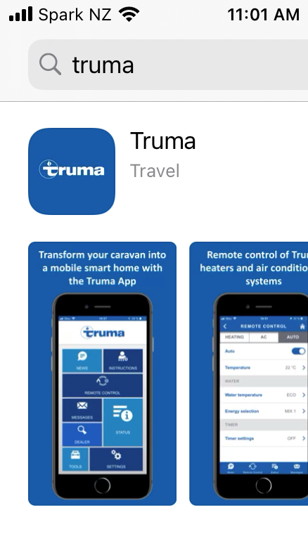 How to connect your phone via Bluetooth to the Truma iNet box